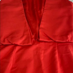 Zara | Dresses | Zara Red Dress Broken Zipper | Poshmark